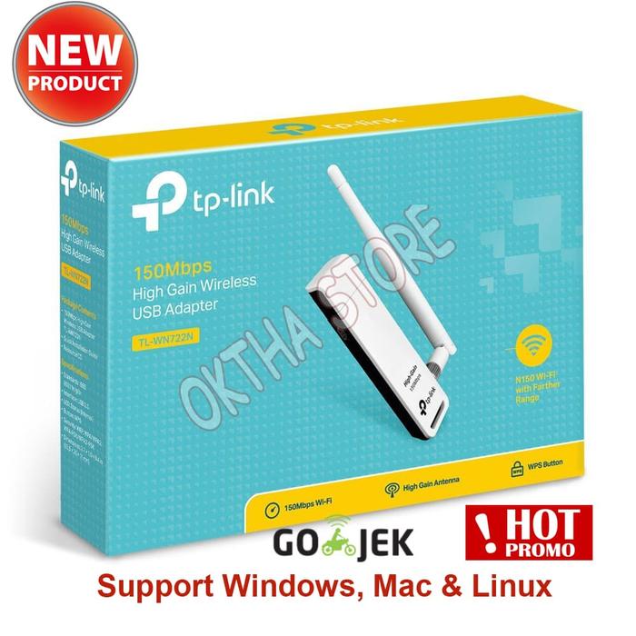 Jual TP-Link TL-WN722N USB Wifi TPLINK / TP LINK TL WN722N /TL WN 722N ...