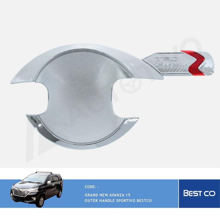 Promo Grand All New Avanza Outer Handle Cover Activo Chrome - Jakarta ...