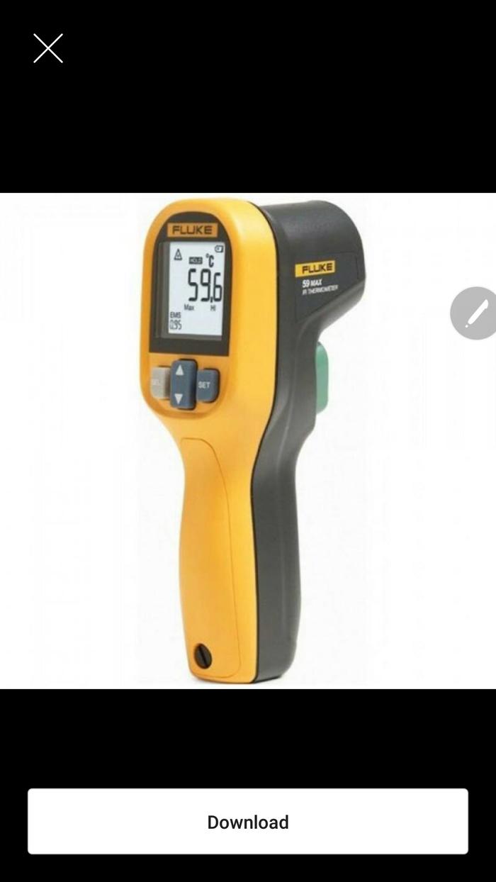 Jual Fluke 59 MAX IR Thermometer Termometer Infrared 59max gun tembak ...