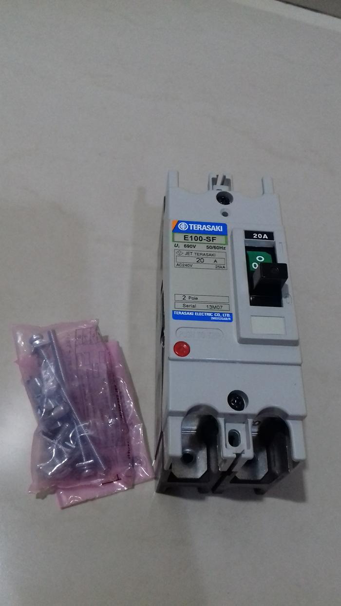 Jual Penahan Arus Listrik MCB Terasaki E100-SF - Jakarta Barat ...