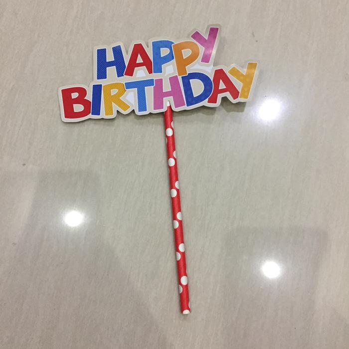 Jual topper happy birthday - Kota Tangerang - Smarties choice | Tokopedia