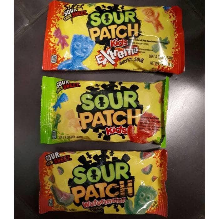 Jual Sour Patch Soft Chewy Candy Kids / Watermelon Permen Asam Import ...