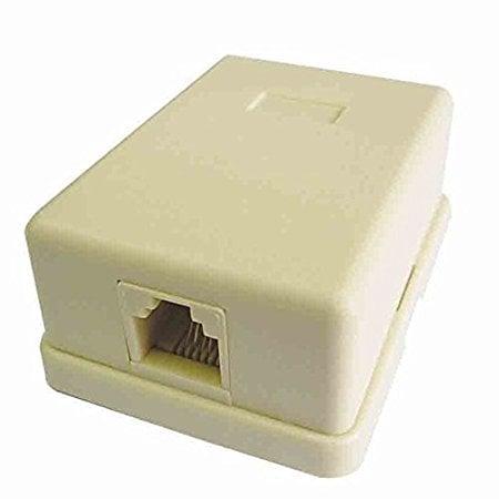 Jual ROSET TELEPON SATU LUBANG RJ11 / TELEPHONE ROSSETE BOX - Kab ...