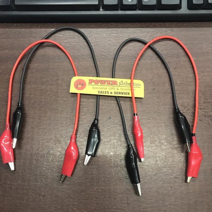 Jual Kabel Jumper capit buaya Kabel jumper Seri pararel baterai ...