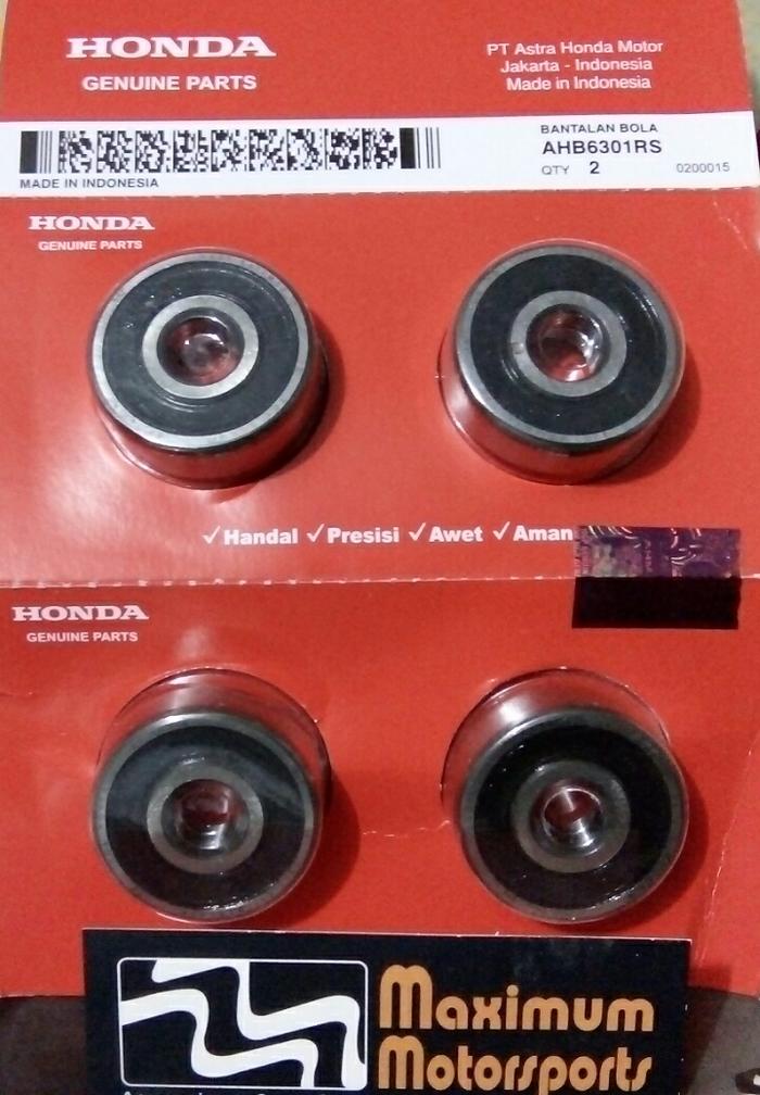 Jual BEARING LAHAR 6301-RS/AHM ORISINIL/HONDA GENUINE PARTS - Jakarta ...