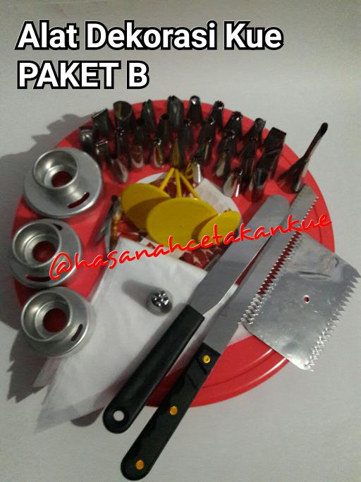 Jual Paket B Alat Dekorasi Menghias Kue Tart Birthday Cake Spuit ...