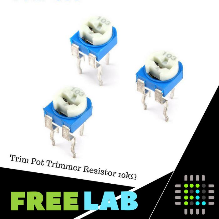 Jual Trimpot 10k Ohm Trimmer Potensiometer 10000 Ohm Mono - Jakarta ...