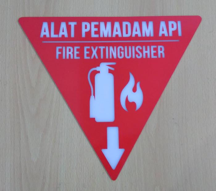 Jual Tanda APAR (ALat Pemadam Api) Acrylic (Akrilik) 30 cm (SNI ...