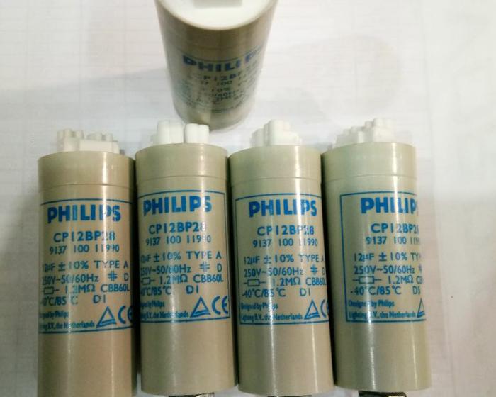 Jual Capasitor / Kapasitor Tipe CP12BP28 220V 12 mikro merk Philips ...