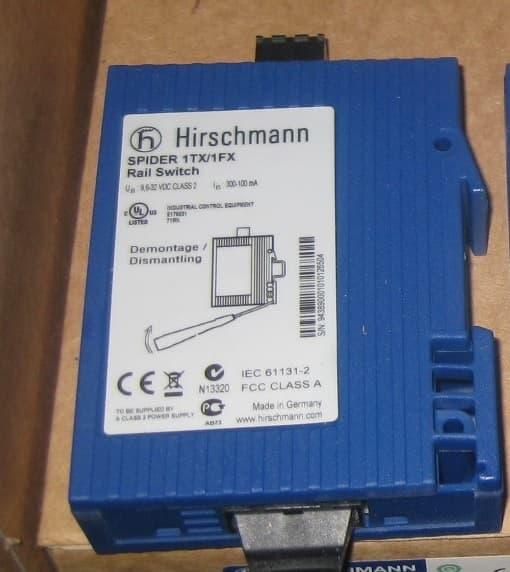 Jual Hirschmann Industrial Rail Converter SPIDER 1TX/1FX FO MM to ...