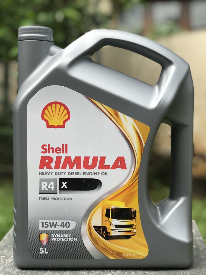 Jual ORI OLI SHELL RIMULA R4 X DIESEL SAE 15W-40 GALON 5 LITER - Kota ...