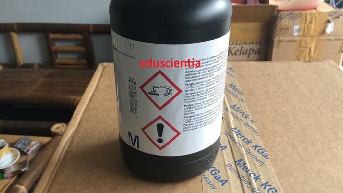 Jual HYDROGEN PEROXIDE 30%/ H2O2/PERHYDROL, 1 LT, MERCK, 108597 ...