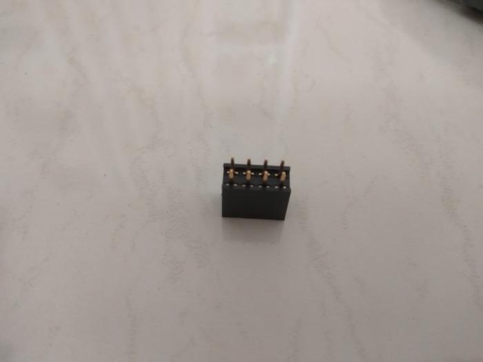 Jual 2x4 female pin header double row straight cocok untuk esp01 esp-01 ...
