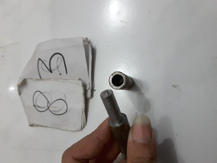 Jual engsel bubut sepasang 1/2 inch engsel las engsel Pintu Silinder ...