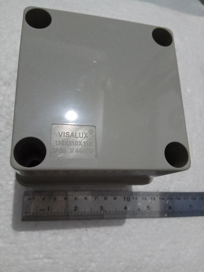 Jual Junction Box Panel Box 110x110x110mm - IP66 - Visalux- Top Brand ...