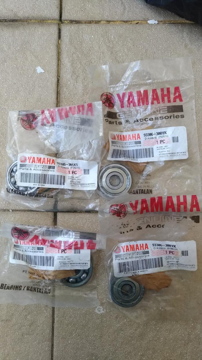 Jual Bearing Bantalan Laher Set Roda Depan Belakang Yamaha Jupiter MX ...