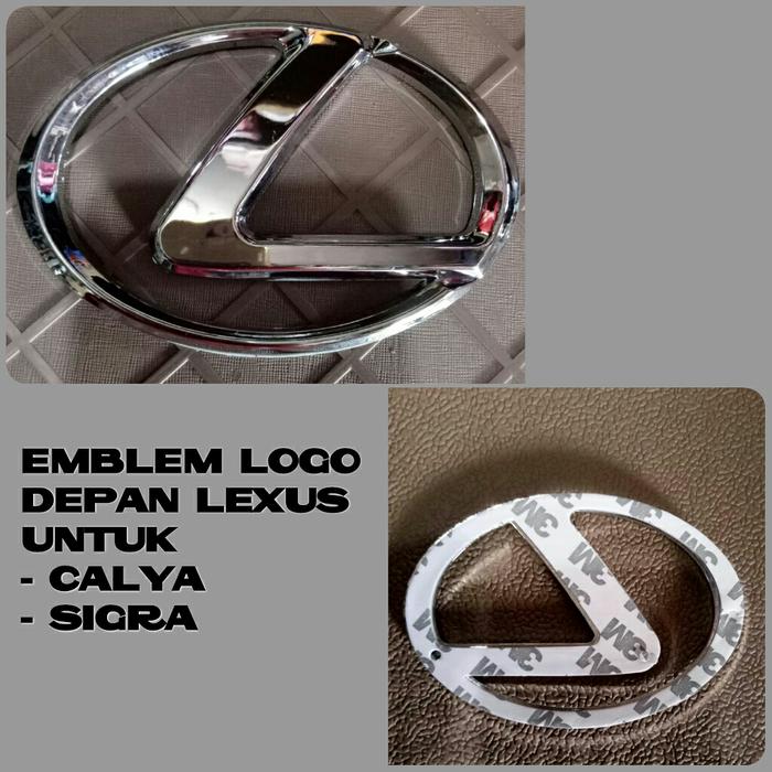 Jual Emblem Logo Depan Lexus Chrome CALYA/SIGRA - Jakarta Utara ...