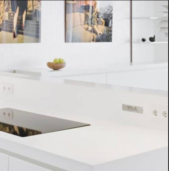 Jual Solid Surface LG white Top Table putih - Jakarta Utara - David ...