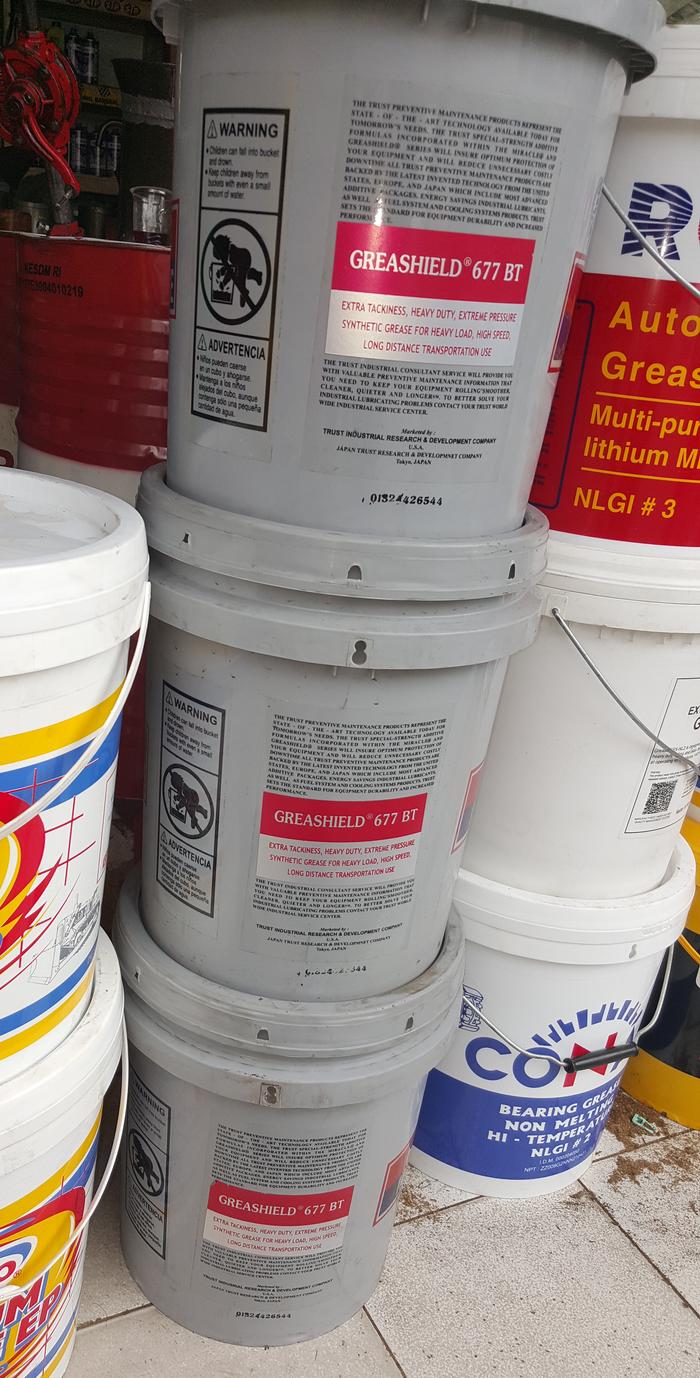 Jual Trust grease 677 BT Merah 16kg Lithium complex , hi temp , tahan ...