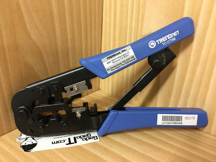 Jual TRENDnet TC-CT68 Crimping Tool RJ45, RJ11/Tang krimping Tools Cat5 ...