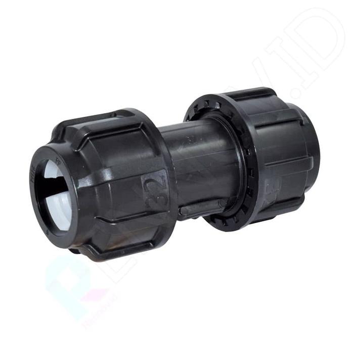 Jual Fitting HDPE Compression Straight Coupling / Coupler 110 mm 4 inch ...