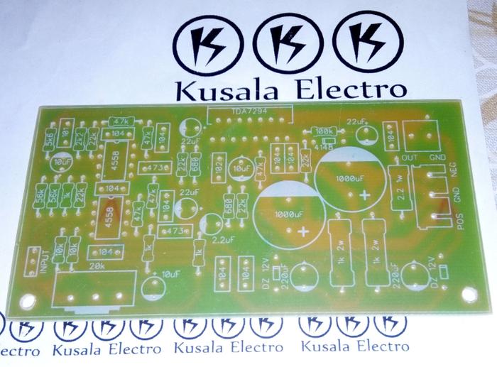 Jual PCB TDA7294 + SUBWOOFER / PCB TDA 7294 Mono + Sub Filter - Kab ...