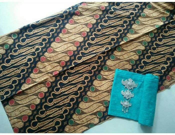 Jual Kain Batik Solo Parang Baris Warna Tanpa Embos Dan Bros Kab
