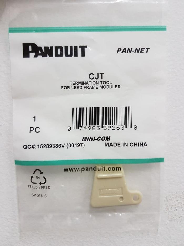 Jual Panduit CJT Termination Tool Cat.5e - Jakarta Pusat ...