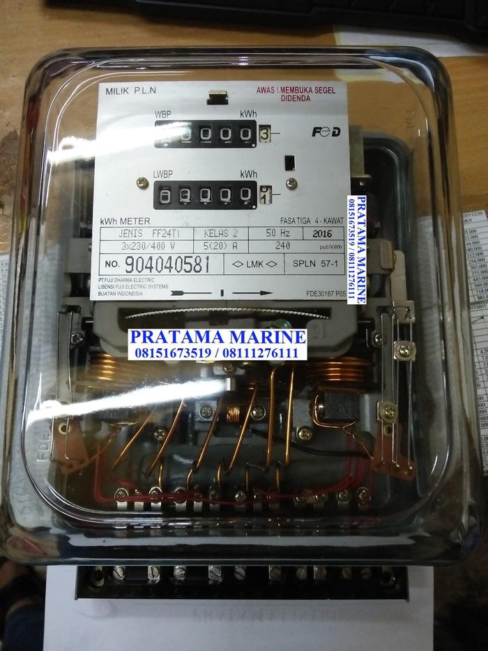 Jual KWH Meter 3Phase Double Tarif 5(20)A Analog Merk Fuji Dharma Electric - Jakarta Pusat ...