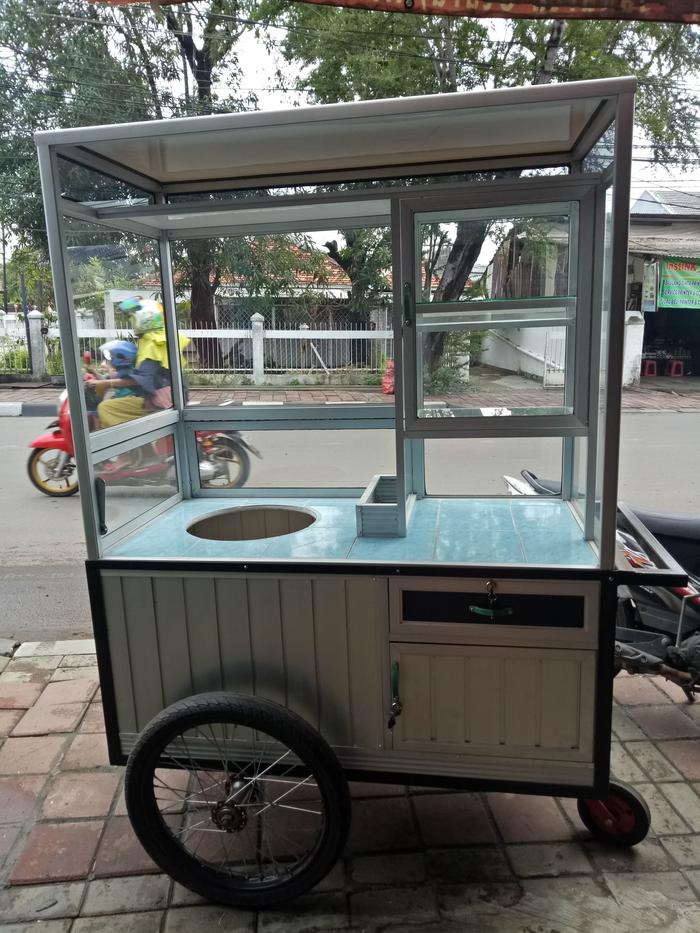 Jual gerobak soto, gerobak mie ayam, gerobak baso, gerobak alumunium ...
