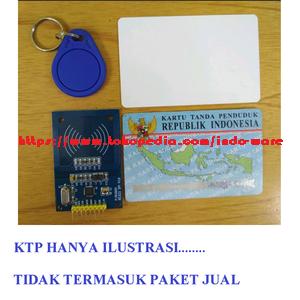 Jual RFID Card Reader Module 13.56Mhz MFRC522 RC522 Mifare One untuk e ...