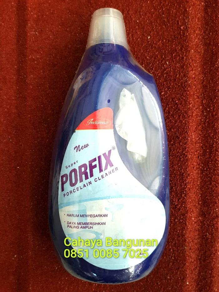 Jual PORFIX Porstex Pembersih Kotoran Keramik Porselen 1 Lt Ltr Liter ...