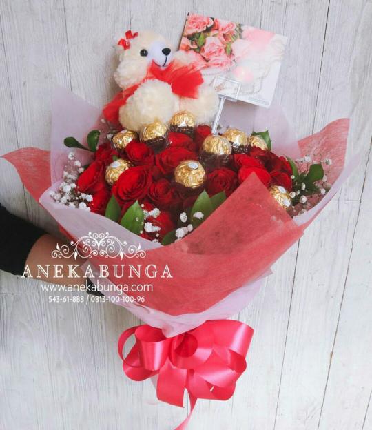 Jual Hand Bouquet Bunga Asli - birthday - anniversary - ultah ...