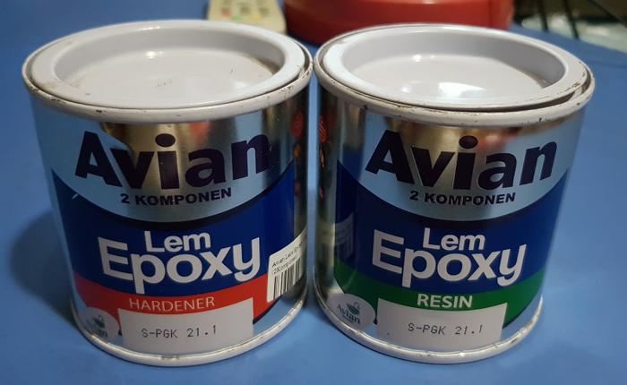 Jual Lem Epoxy Avian 340 Gram E Poxy Kayu Besi Logam Kaca Logam Glass ...