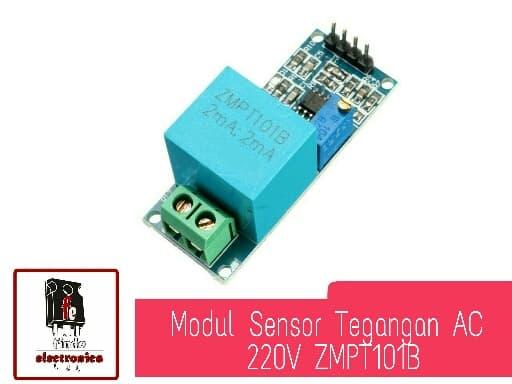 Jual Sensor Tegangan AC 220V 250V fase tunggal Listrik PLN ZMPT101B ...