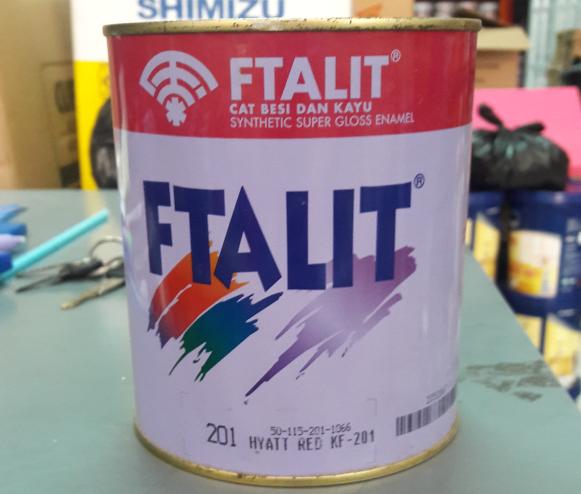 Jual CAT MINYAK FTALIT 201 HYATT RED 1 KG - Jakarta Barat - CENTRAL ...