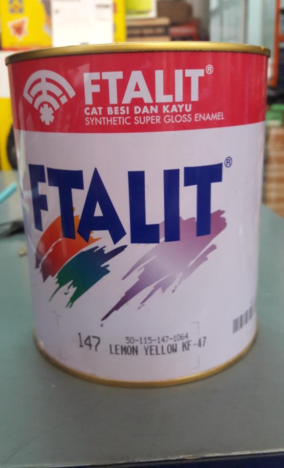 Jual CAT MINYAK FTALIT 147 LEMON YELLOW 1 KG - Jakarta Barat - CENTRAL ...