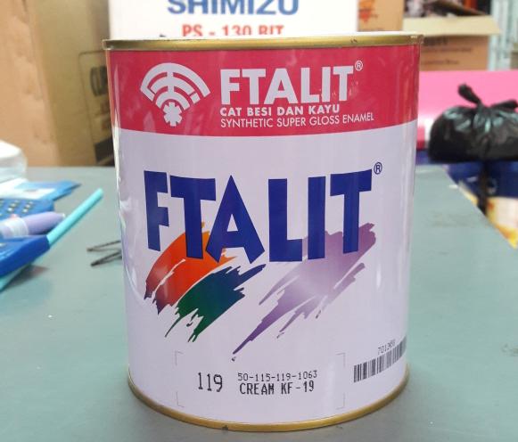 Jual CAT MINYAK FTALIT 119 CREAM 1 KG - Jakarta Barat - CENTRAL INDAH ...