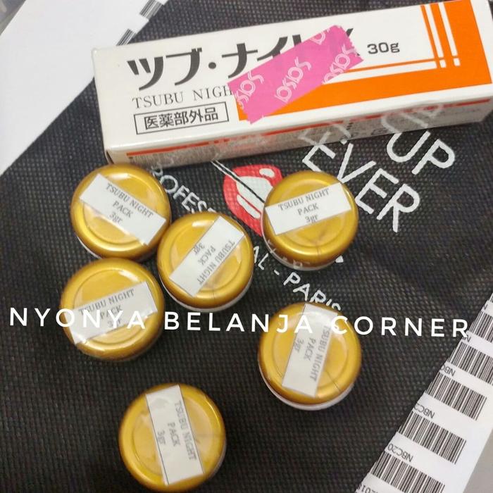 Jual Tsubu Night Pack ( Milia - Oil Bumps Remover ) For Share 3grams Di ...