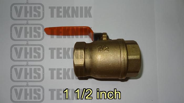 Jual Ball Valve 1 1/2 Inch KITZ 400 WOG STOP KRAN - Kota Bandung - vhs teknik | Tokopedia