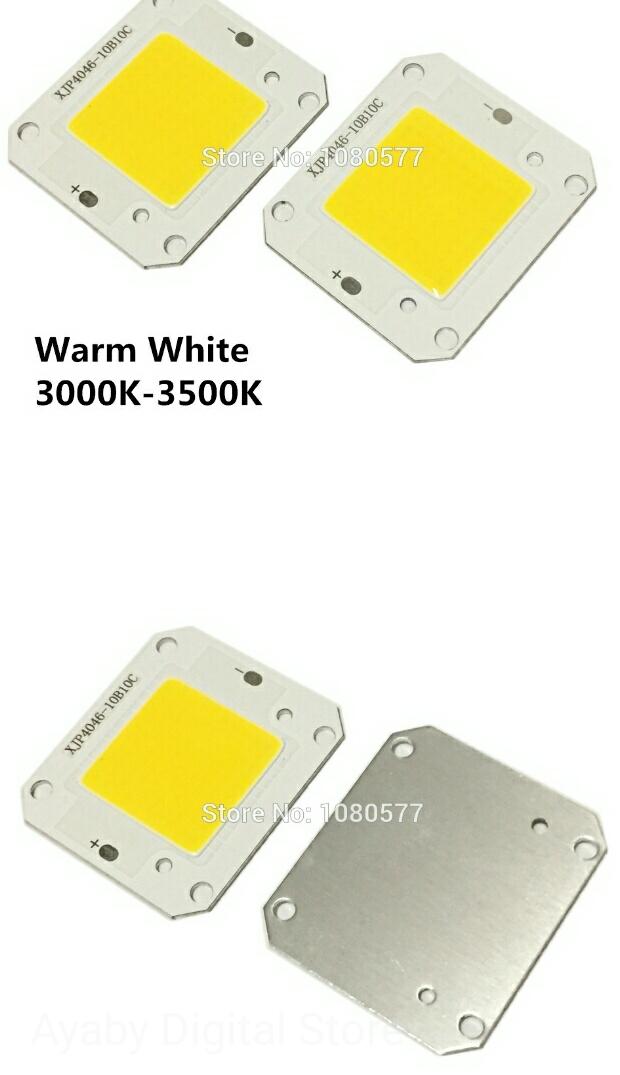 Jual Lampu HPL COB 50W warm 12V DC High Power Led 50 watt 12 volt aki ...