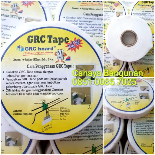Jual Lakban Kain Kasa Kassa Kompon Compound GRC Board Gypsum Gipsum ...