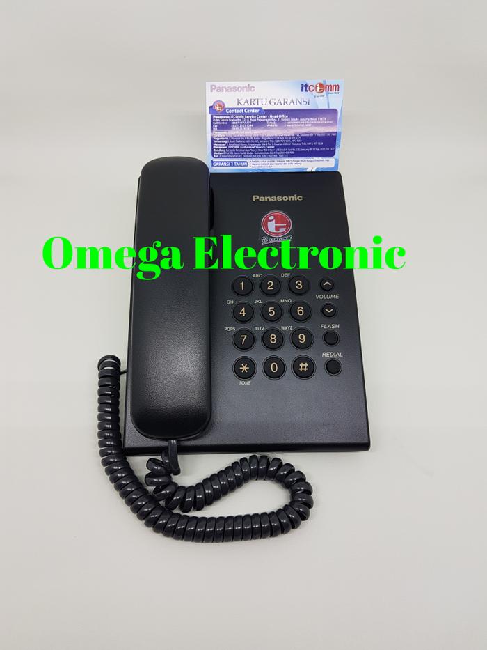 Jual RESMI Panasonic KX-TS505MX - Pesawat Telepon Kantor Rumah Kabel - Merah - Jakarta Utara ...