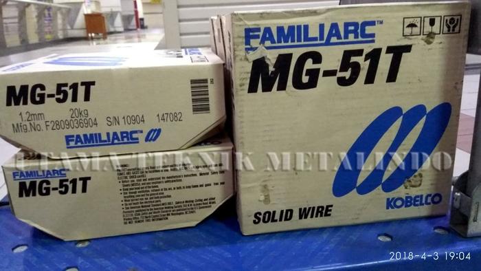 Jual Kawat Las KOBE STEEL MG-51T diameter 1,2mm - AWS ER 70S-6 (GMAW) - Jakarta Pusat - UTAMA ...