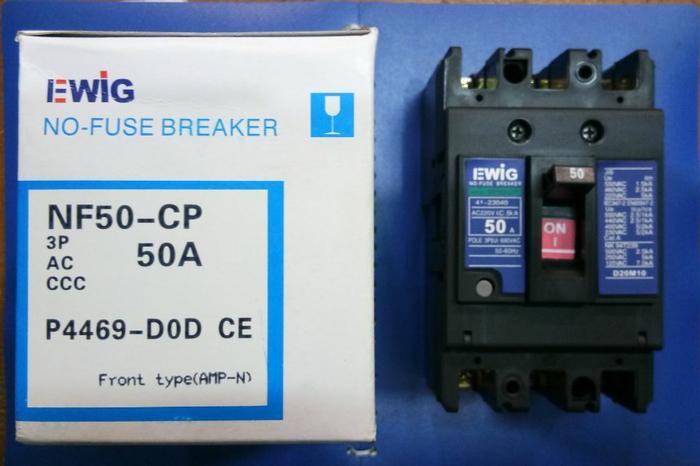 Jual MCCB / No Fuse Breaker / NFB NF50-CP 3P 10 - 50A Ewig - Jakarta Pusat - BintangElectric_NEW ...