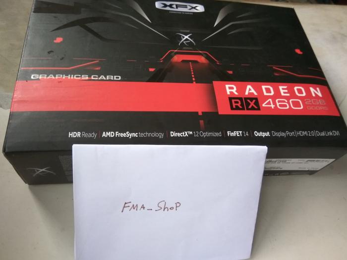 Jual XFX Radeon RX 460 2GB DDR5 |GARANSI FEB 2019 | MULUS LIKE NEW ...