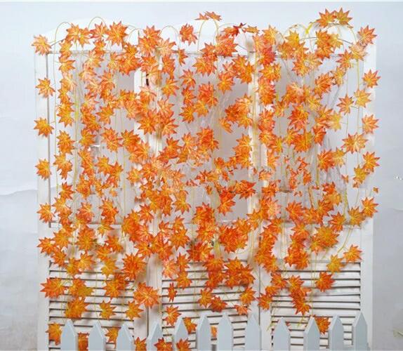 Jual Daun Maple artificial hiasan dekorasi panggung pameran cafe - Kota ...