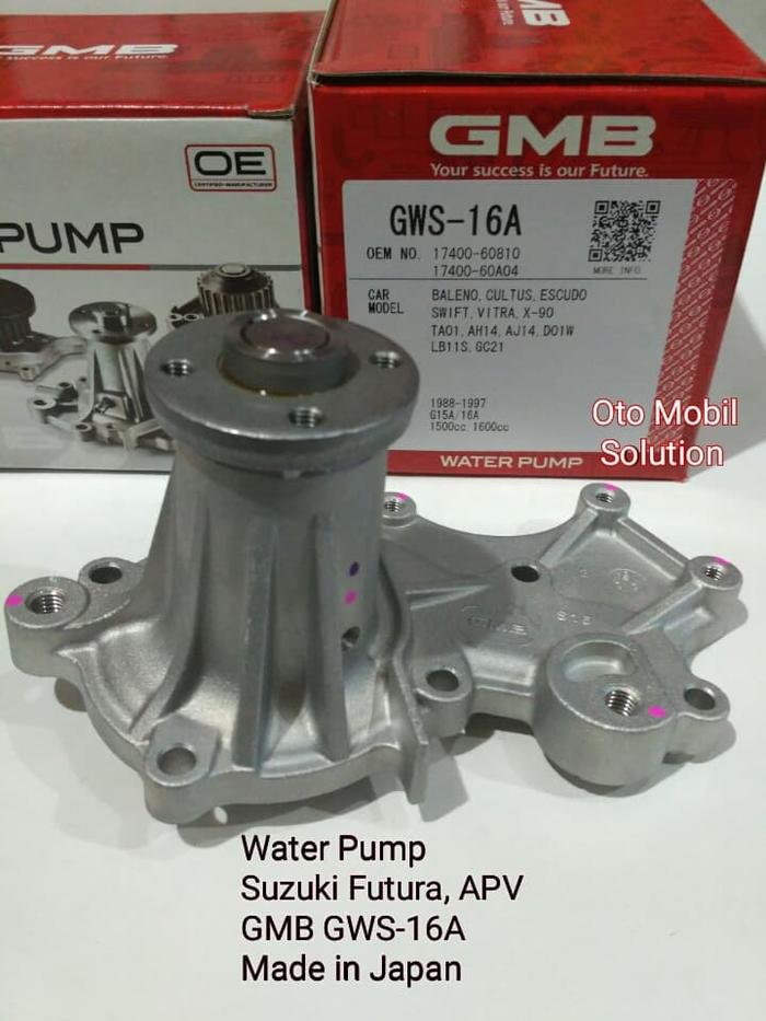 Jual Water Pump APV Futura GMB GWS16A Japan Original - Jakarta Barat ...