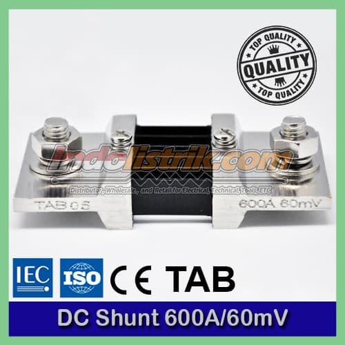 Jual DC Shunt 600A/60mV TAB Current Sensor DC Shunt Resistor 600 A 60mV ...
