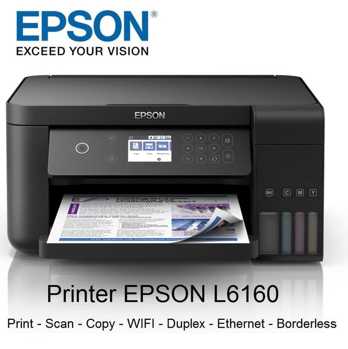 Jual Printer EPSON L6160 Print Scan Copy WIFI Ethernet Duplex ...